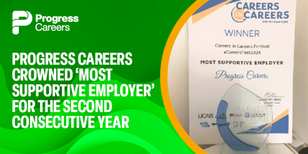 Progress careers crowned most supportive employer